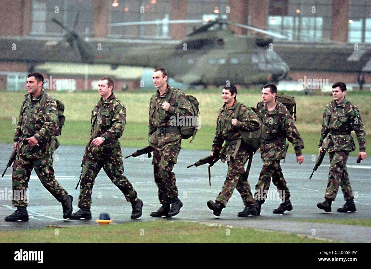 Of The 3rd Battalion The Parachute Regiment High Resolution Stock ...