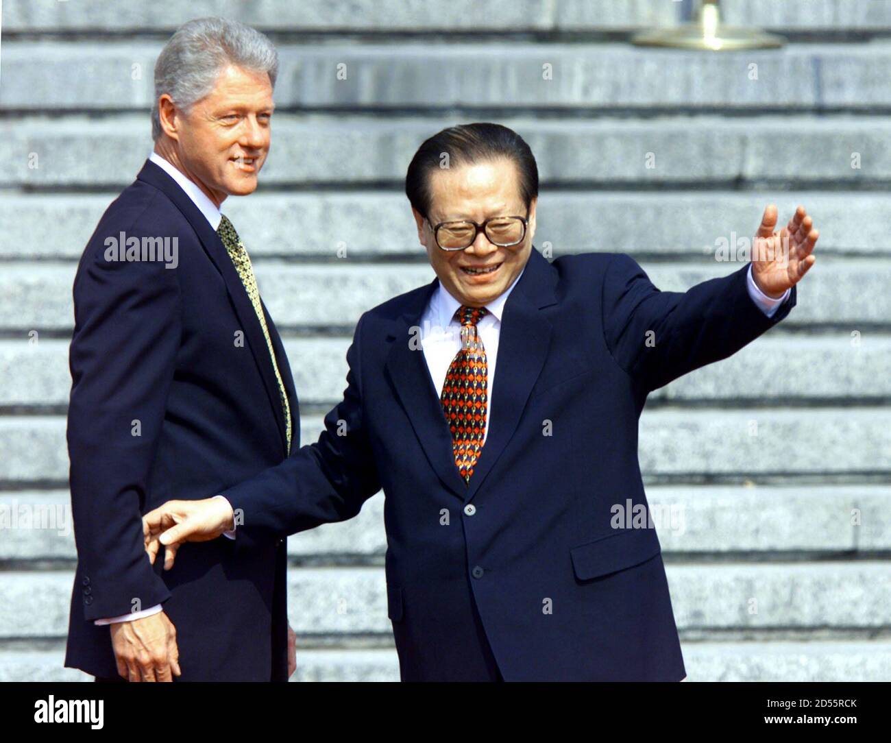 Clinton chinese president jiang zemin hi-res stock photography and ...