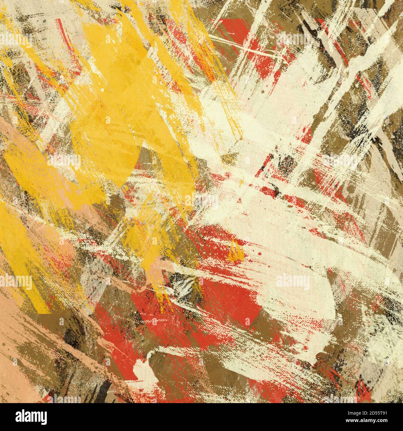 Texture of strokes of colored paint, blurred spots with brushes of ...