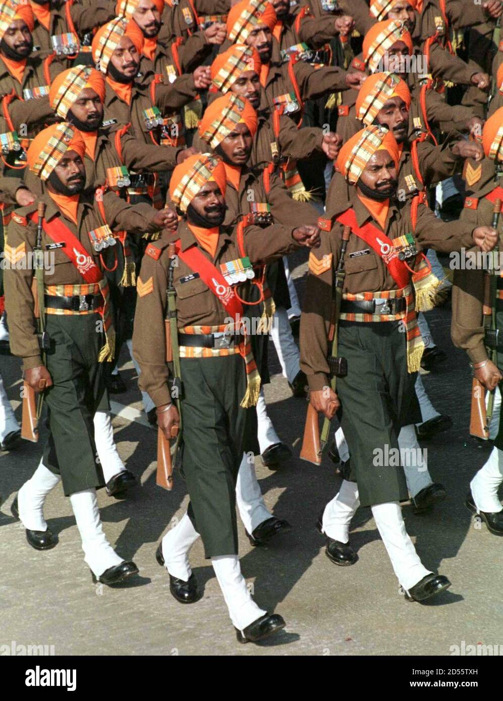 Indian army contingent hi-res stock photography and images - Alamy