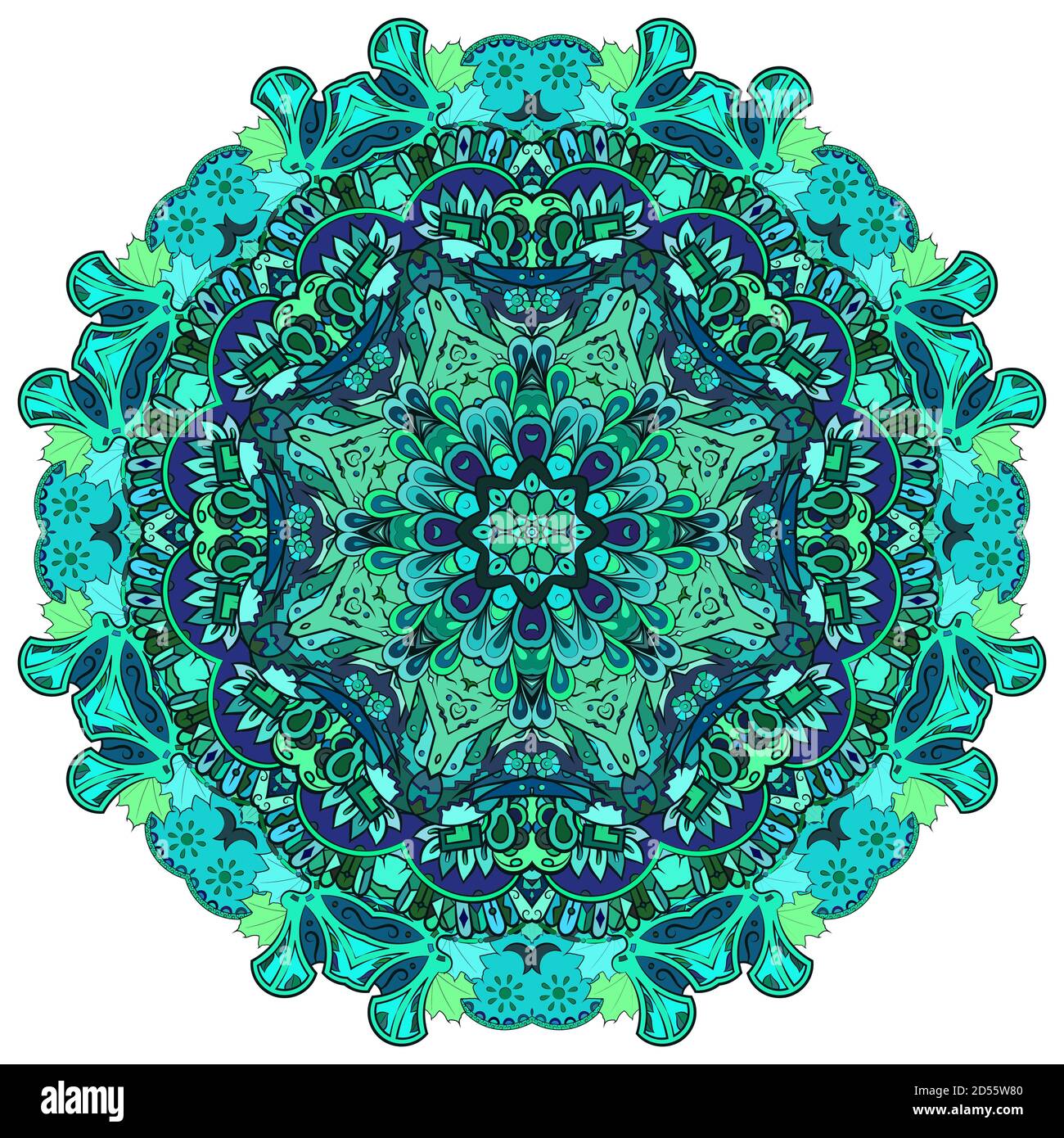 Daisy border Cut Out Stock Images & Pictures - Alamy