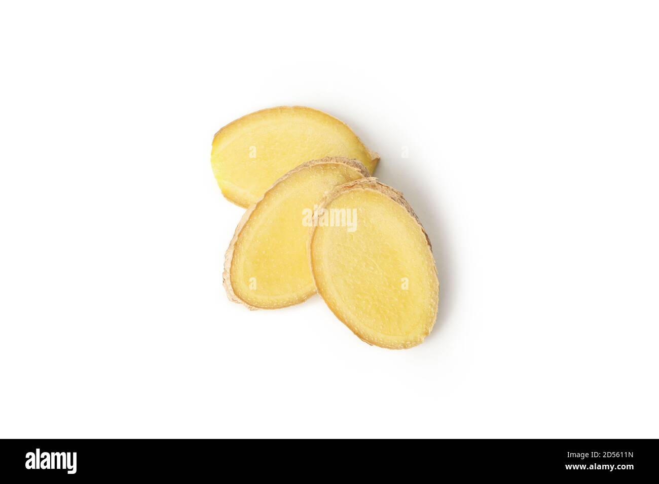 Fresh raw ginger isolated on white background Stock Photo - Alamy