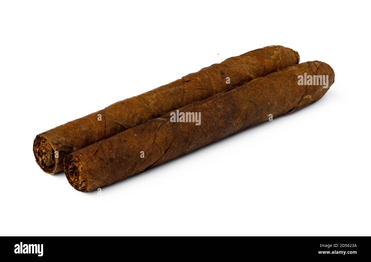 Hand rolled cigars Cut Out Stock Images & Pictures - Alamy