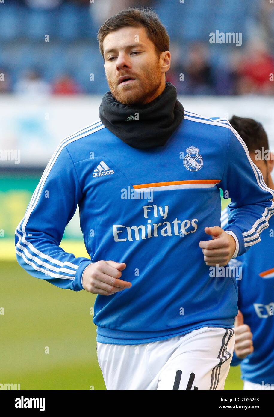 Xabi Alonso of Real Madrid During Liga A CA Osasuna- Real Madrid on ...
