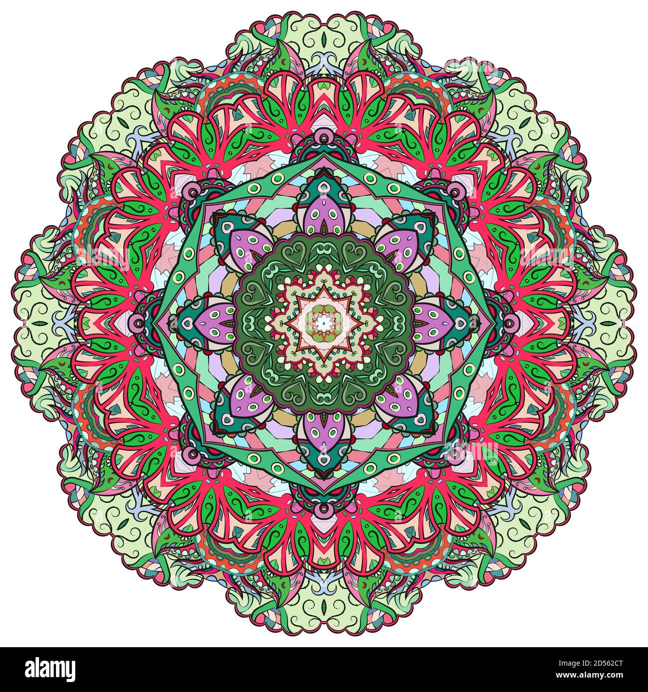 Mandala, tracery wheel mehndi design Stock Vector Image & Art - Alamy