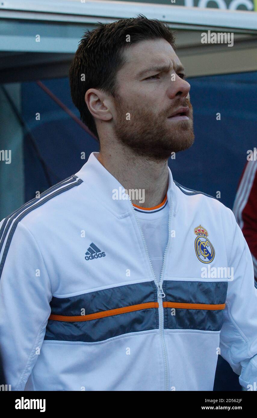 Xabi Alonso of Real Madrid During Liga A CA Osasuna- Real Madrid on ...