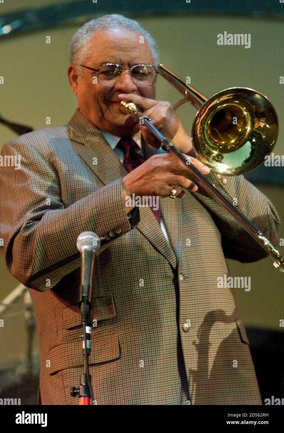 Trombonist of the count basie orchestra hi-res stock photography and ...