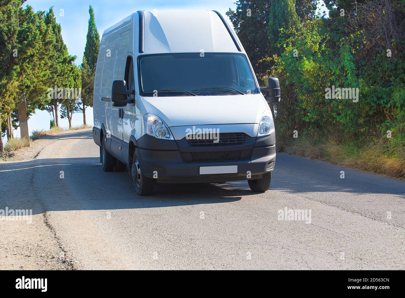 Minibus goes on mountain hi-res stock photography and images - Alamy