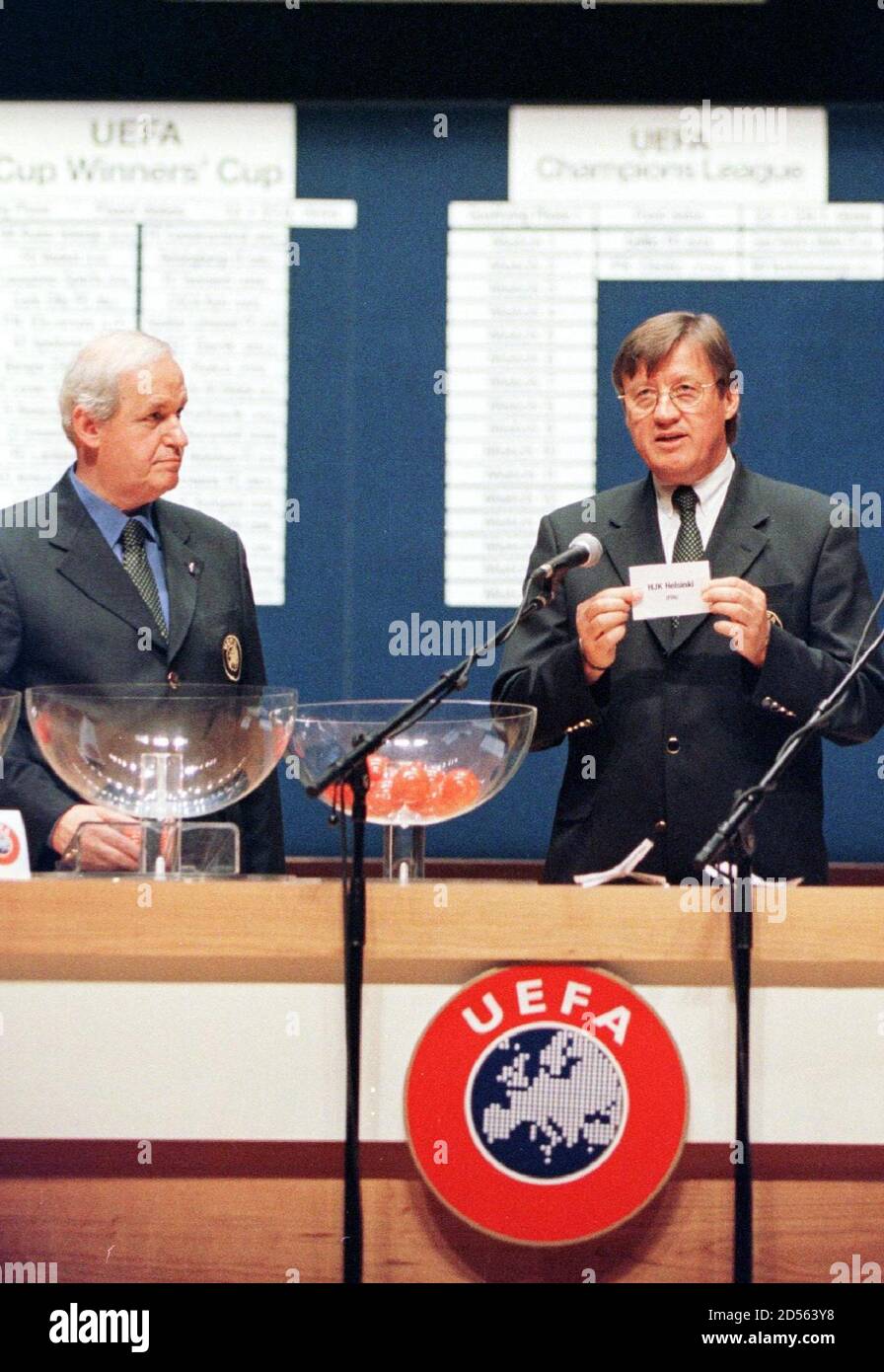 Gerhard aigner general secretary uefa hi-res stock photography and ...