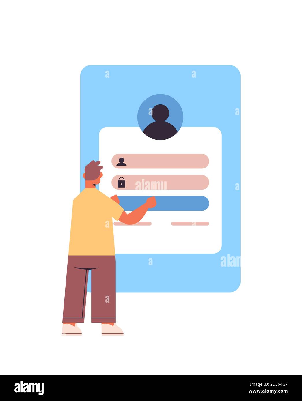 Developer Testing New App Features Application Development Software Programming Concept Full