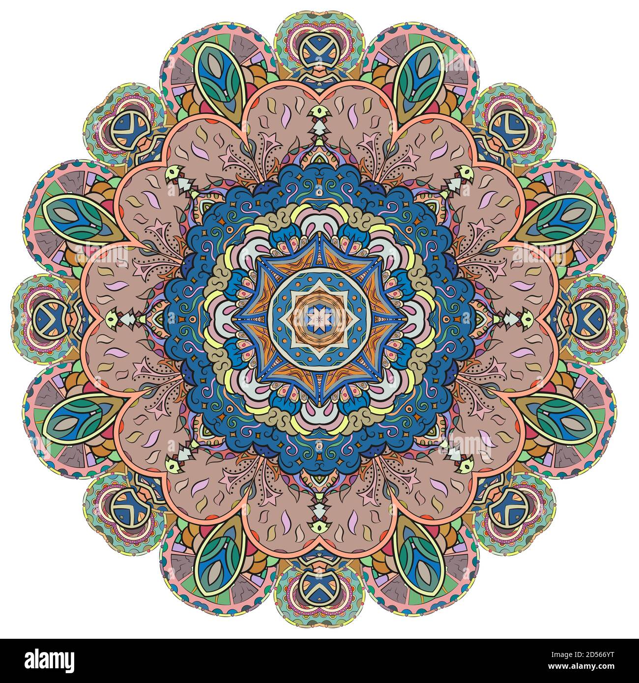 Mandala, tracery wheel mehndi design Stock Vector Image & Art - Alamy