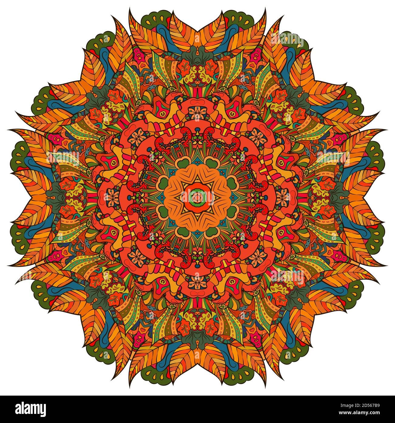 Mandala, tracery wheel mehndi design Stock Vector Image & Art - Alamy