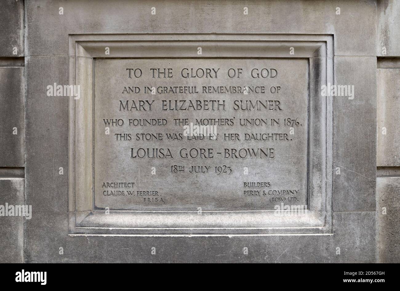 London, England, UK. Mary Sumner House, 24 Tufton Street. Headquarters ...
