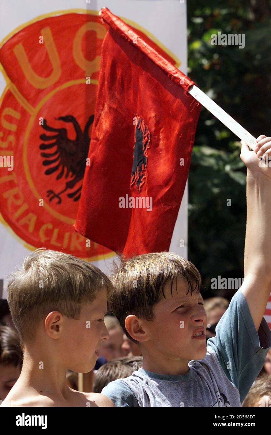 Kosovo kla flag hi-res stock photography and images - Alamy
