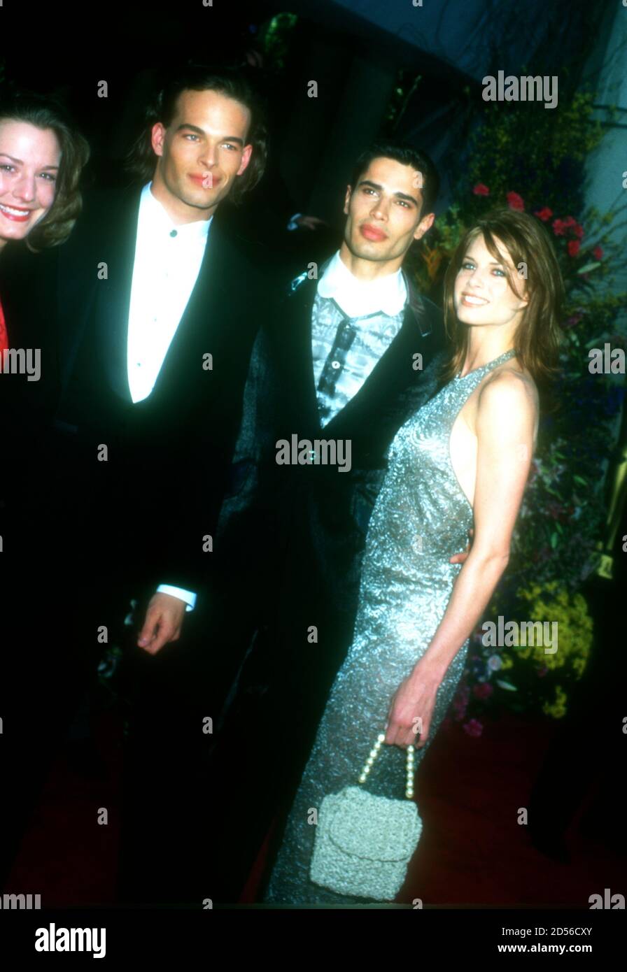 Los Angeles, California, USA 25th March 1996 Models Joel West and ...