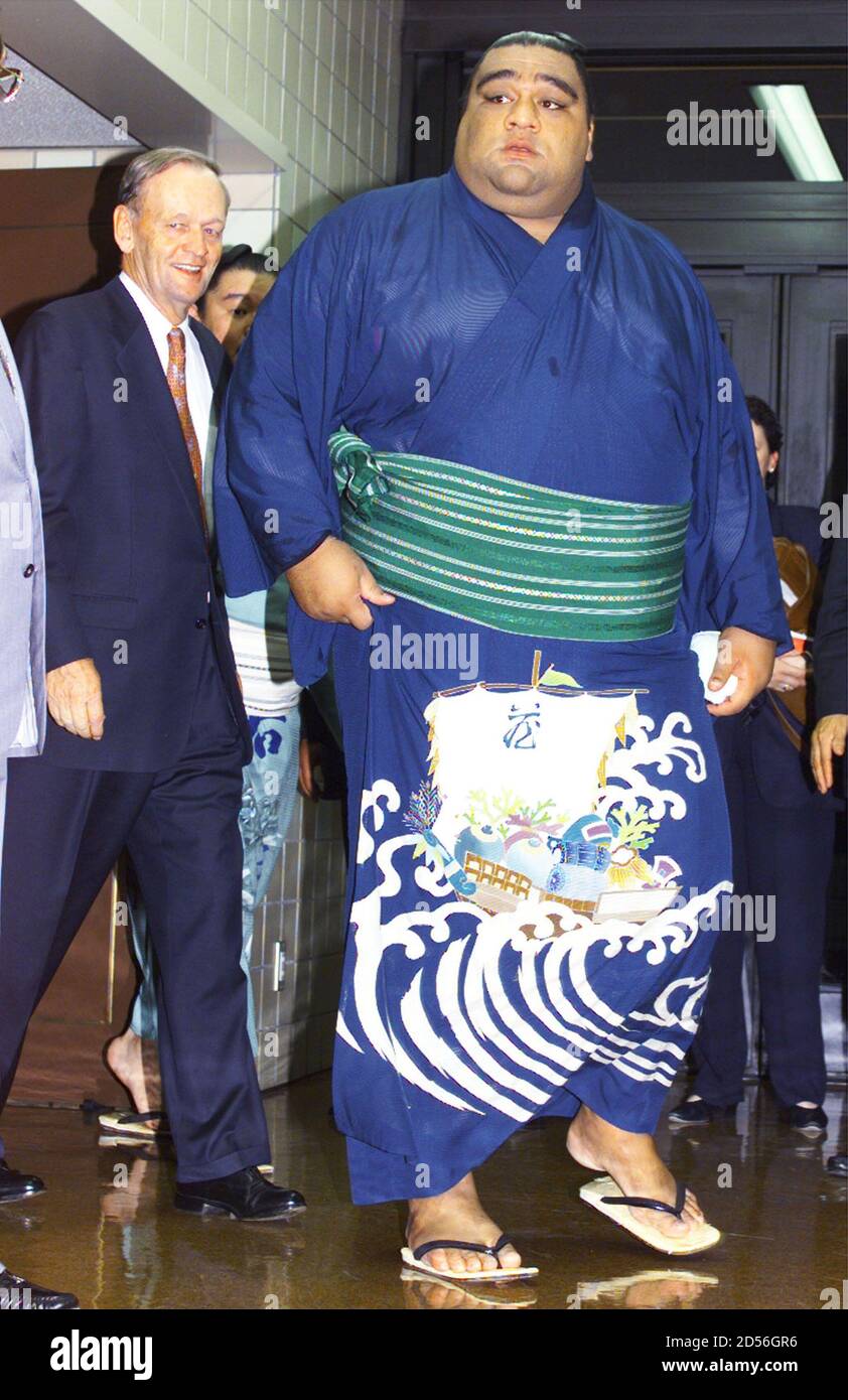 Yokozuna musashimaru hi-res stock photography and images - Alamy