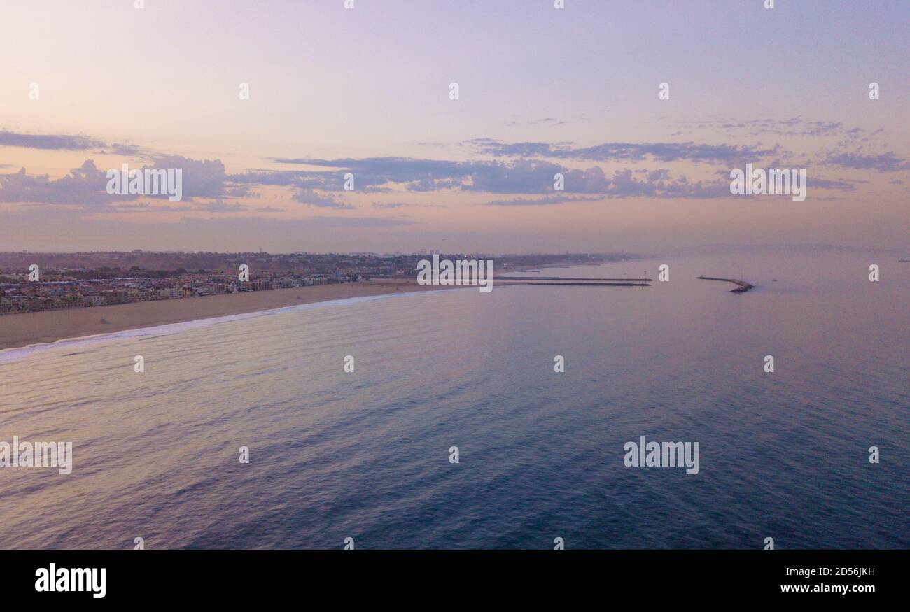 Venice beach drone in los hi-res stock photography and images - Alamy