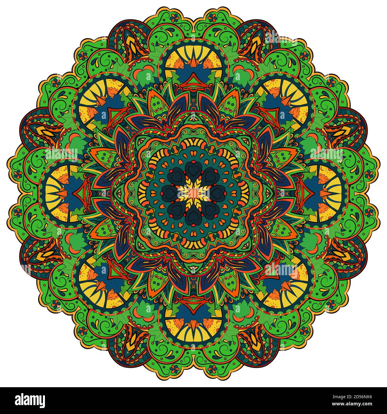 Mandala, tracery wheel mehndi design Stock Vector Image & Art - Alamy