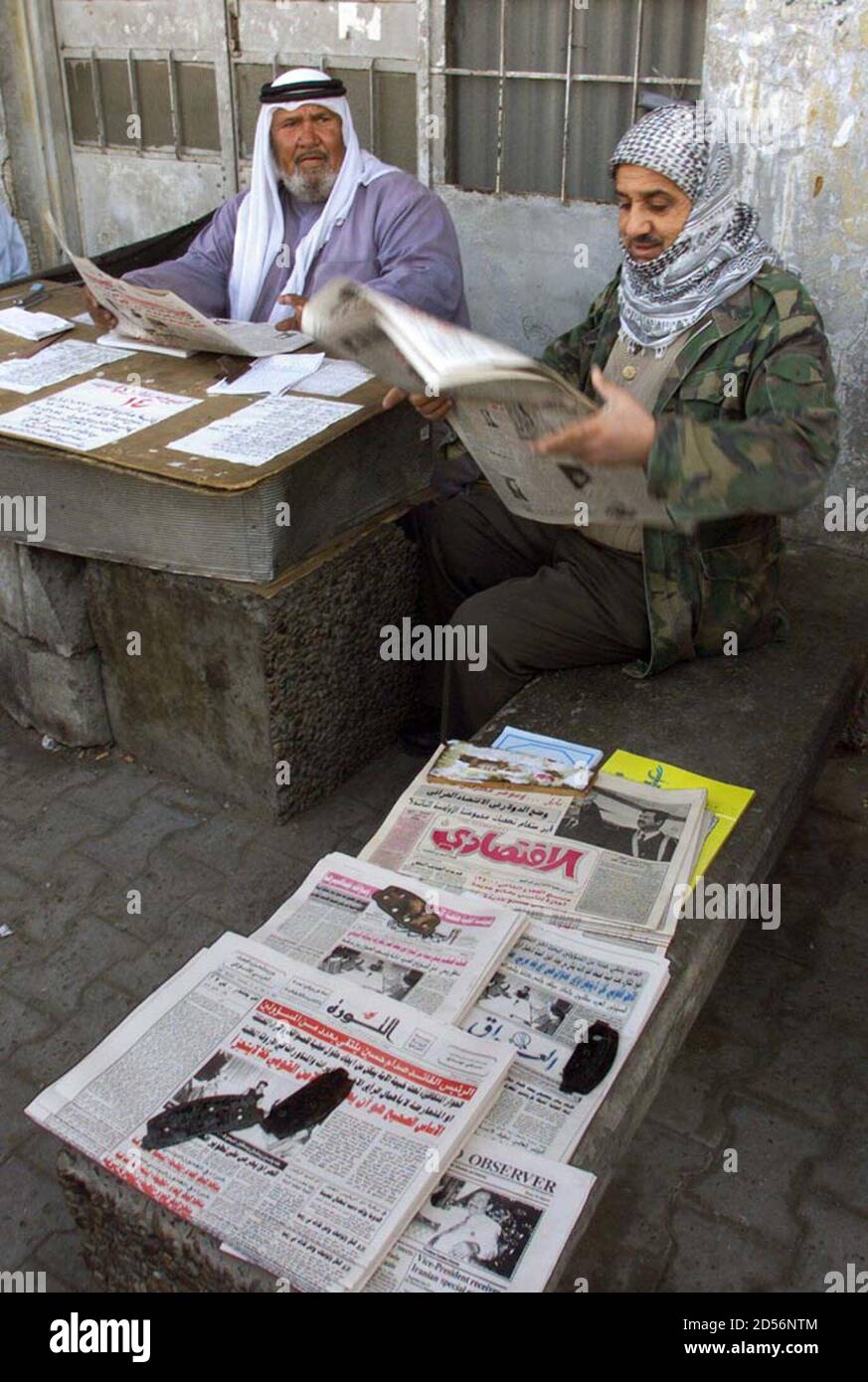 President iraq saddam hussein military hi-res stock photography and ...