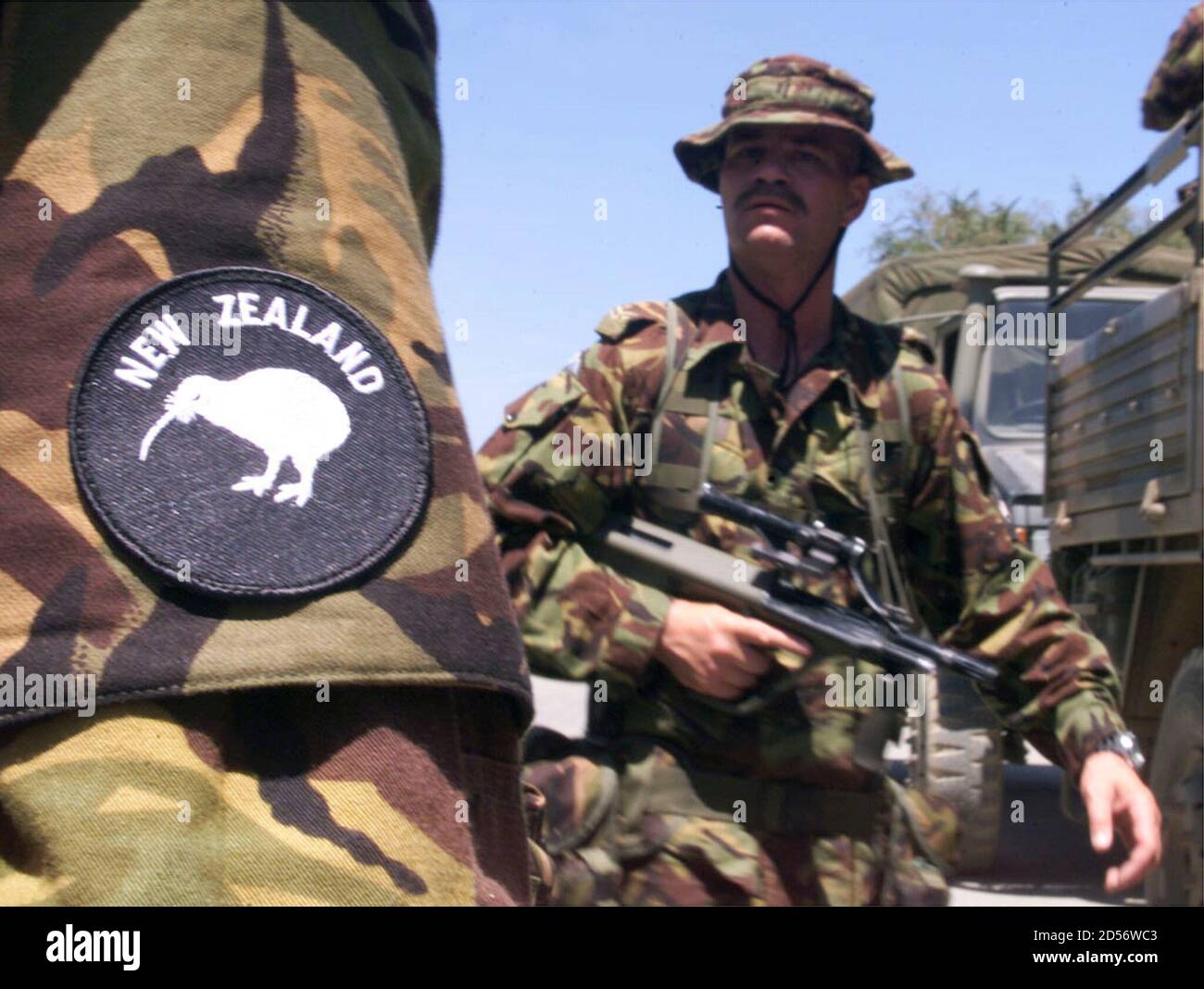 New zealand troops hi-res stock photography and images - Alamy