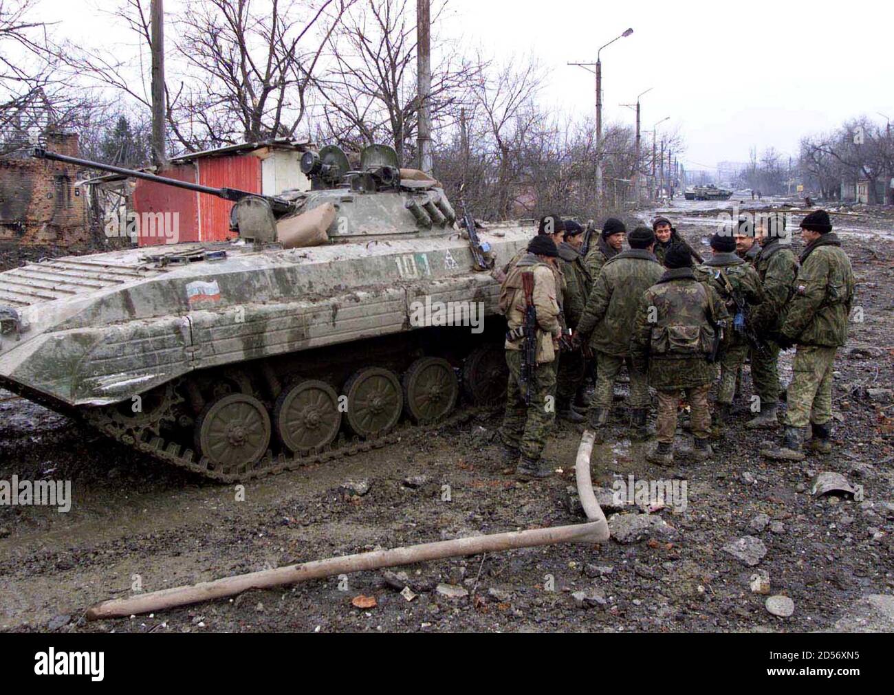 Chechen tank hi-res stock photography and images - Alamy