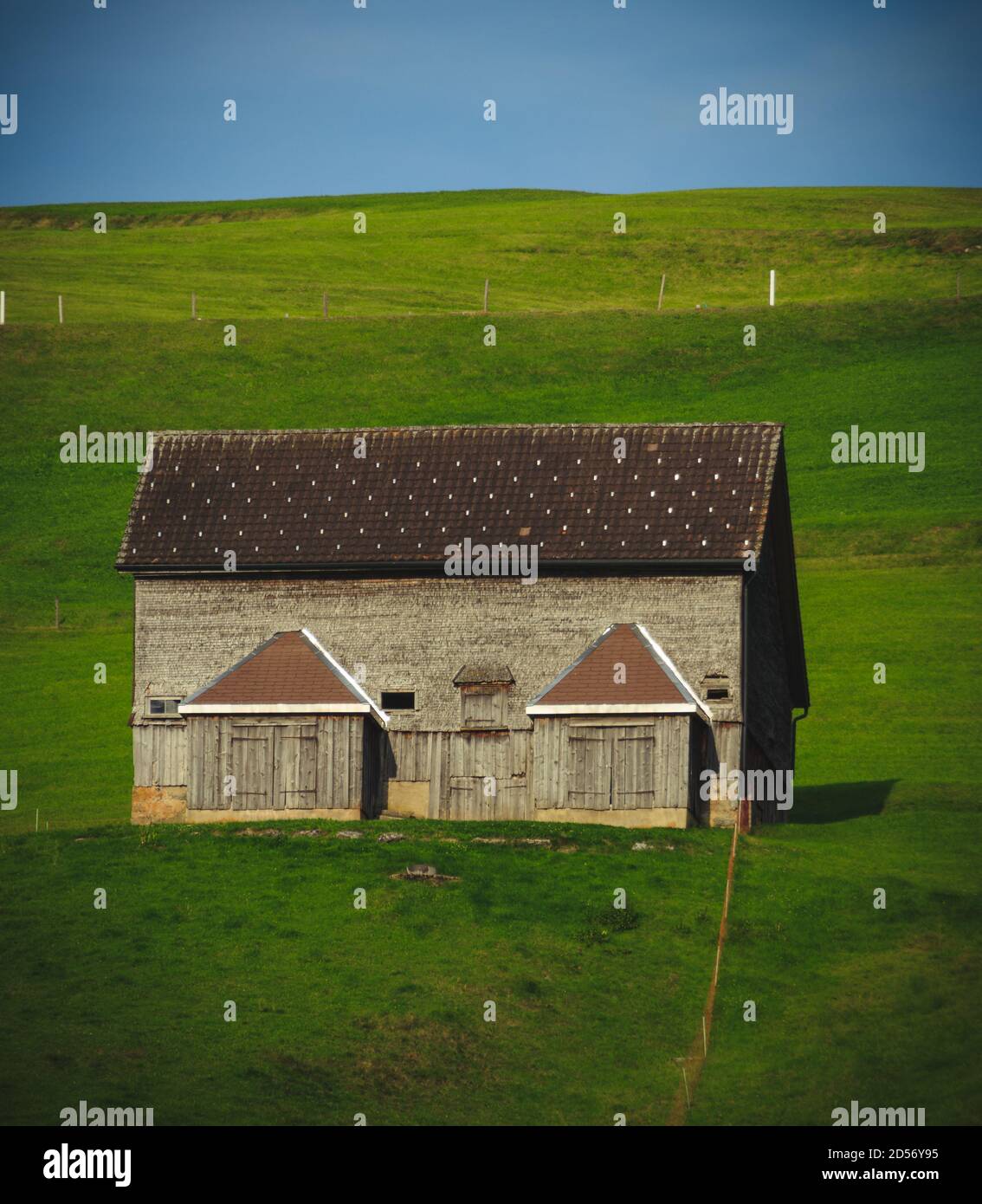 little small alm house Stock Photo - Alamy