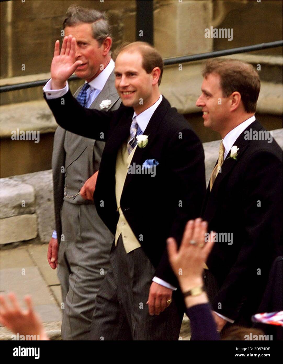 Prince andrew edward windsor castle hi-res stock photography and images ...