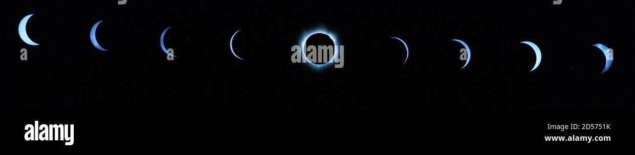 Stages of solar eclipse hi-res stock photography and images - Alamy