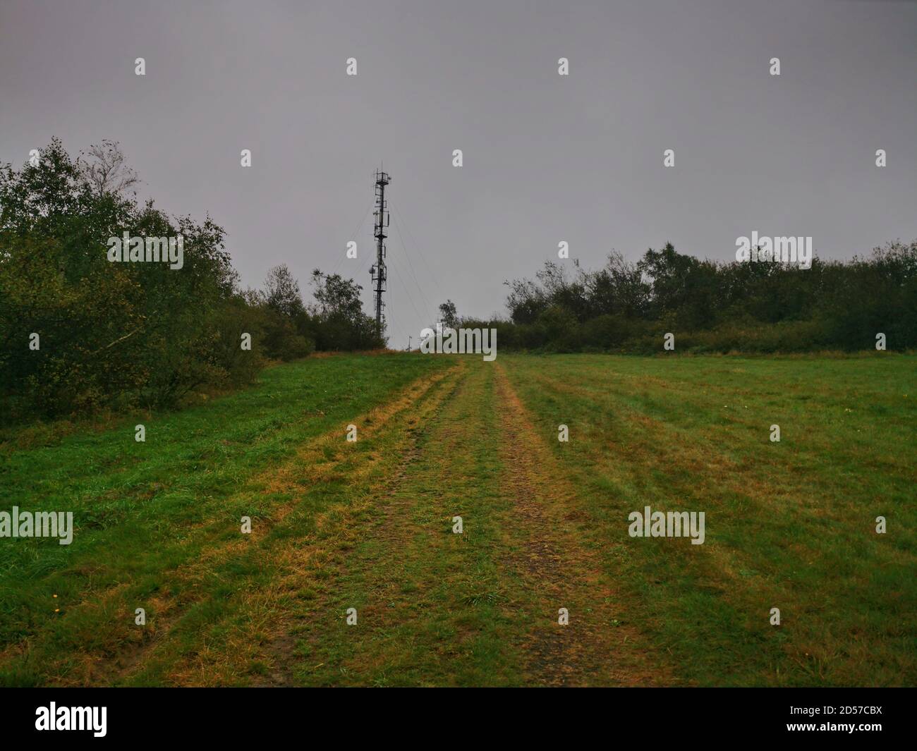 GSM radio transmitter on the top of the mountain Stock Photo - Alamy