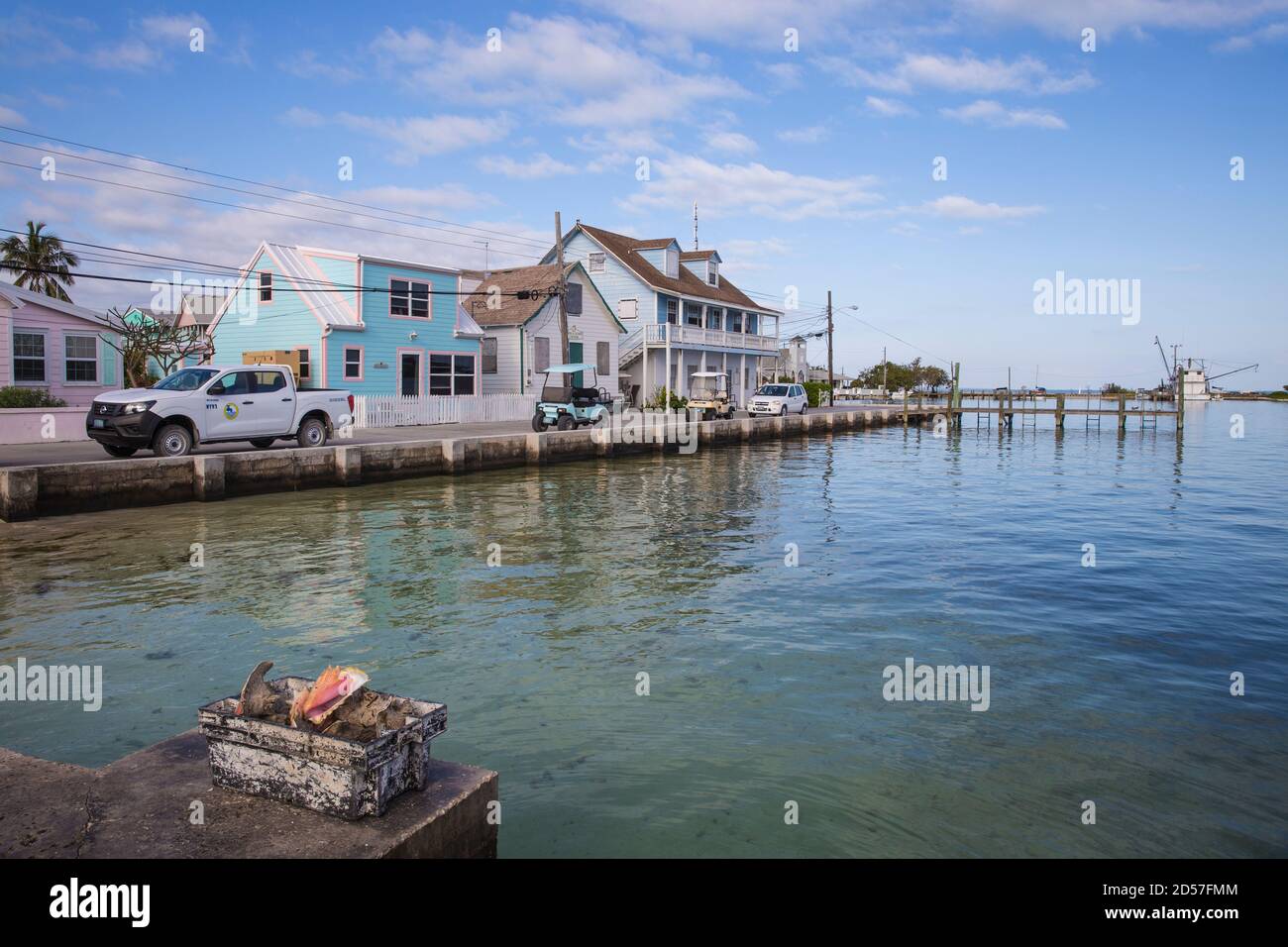 Bahamas, Abaco Islands, Green Turtle Cay, New Plymouth Stock Photo - Alamy