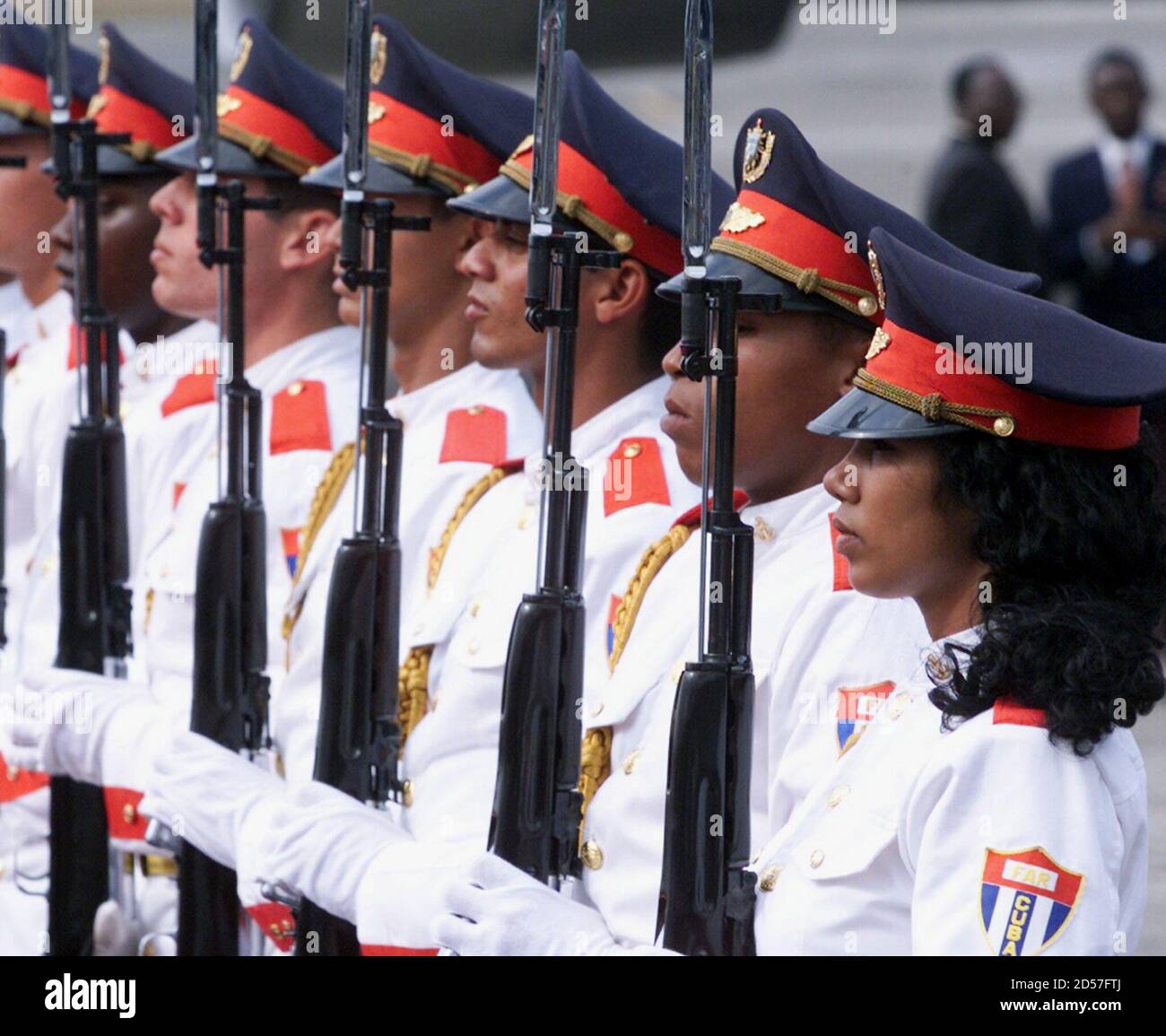 Cuba female soldier hi-res stock photography and images - Alamy