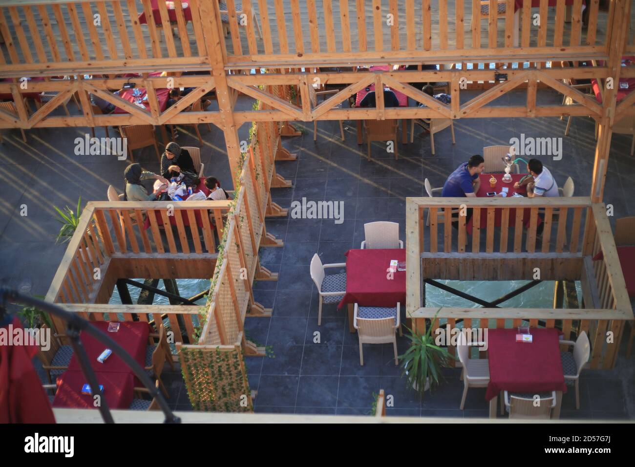 Gaza City, The Gaza Strip, Palestine. 12th Oct, 2020. Palestinians at ...