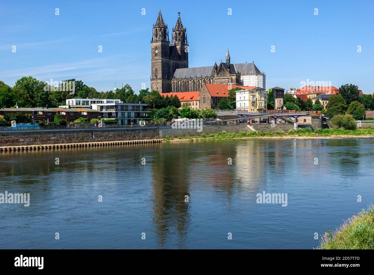 Magdeburg, Capital City of Saxony Anhalt in Germany Stock Photo - Alamy