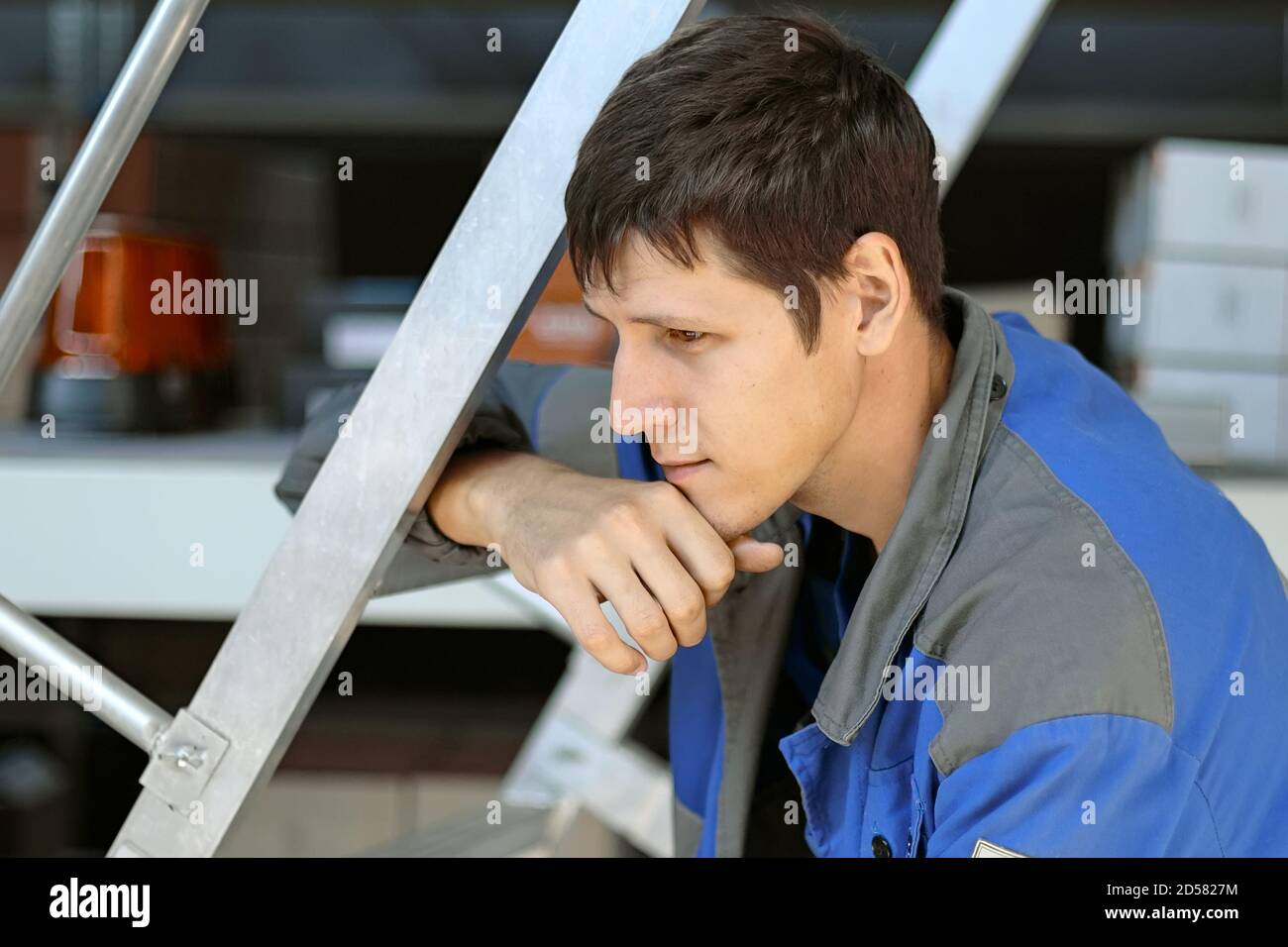 Sadness male hi-res stock photography and images - Alamy