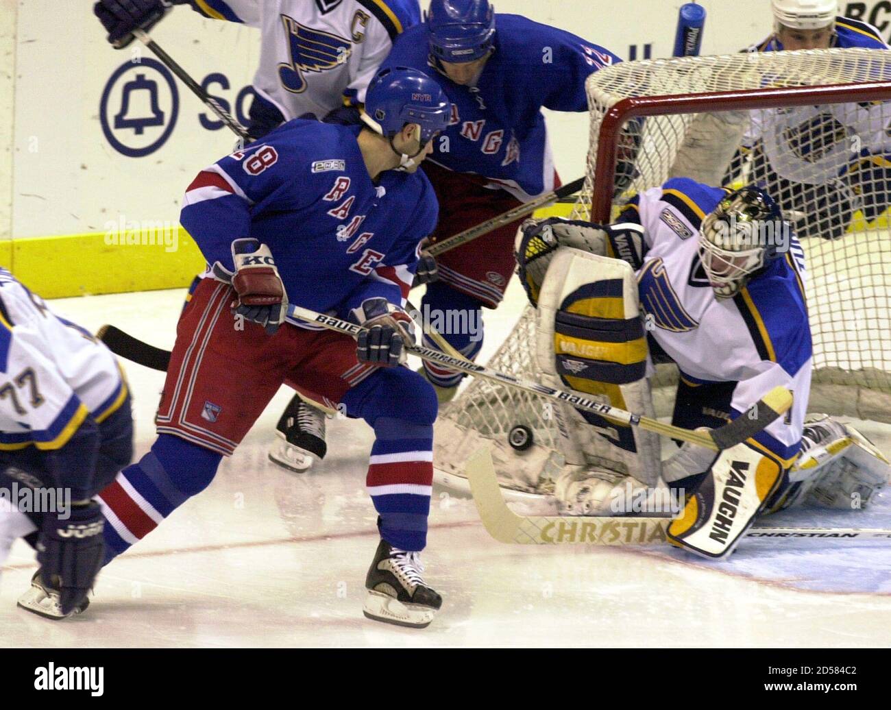 Blues rangers hockey hi-res stock photography and images - Alamy