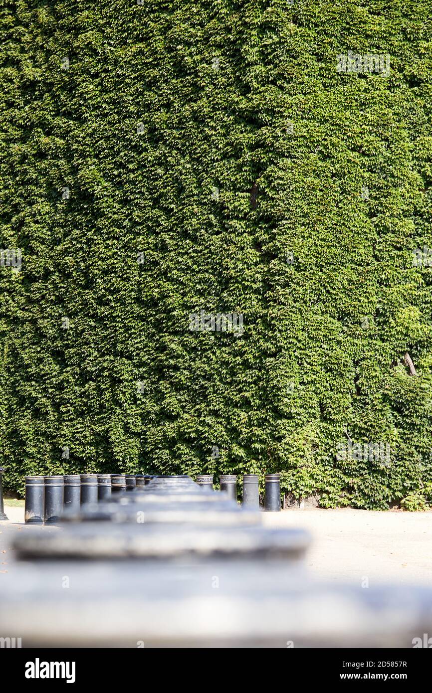 London, UK. - 22 Sept 2020: The ivy-covered concrete Admiralty Citadel ...