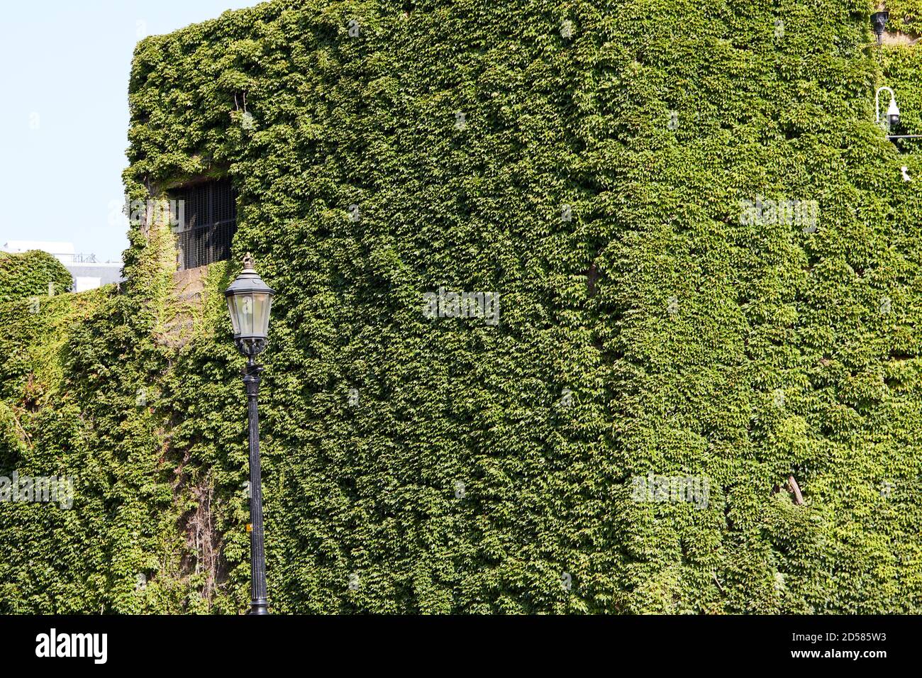 London, UK. - 22 Sept 2020: The ivy-covered concrete Admiralty Citadel ...