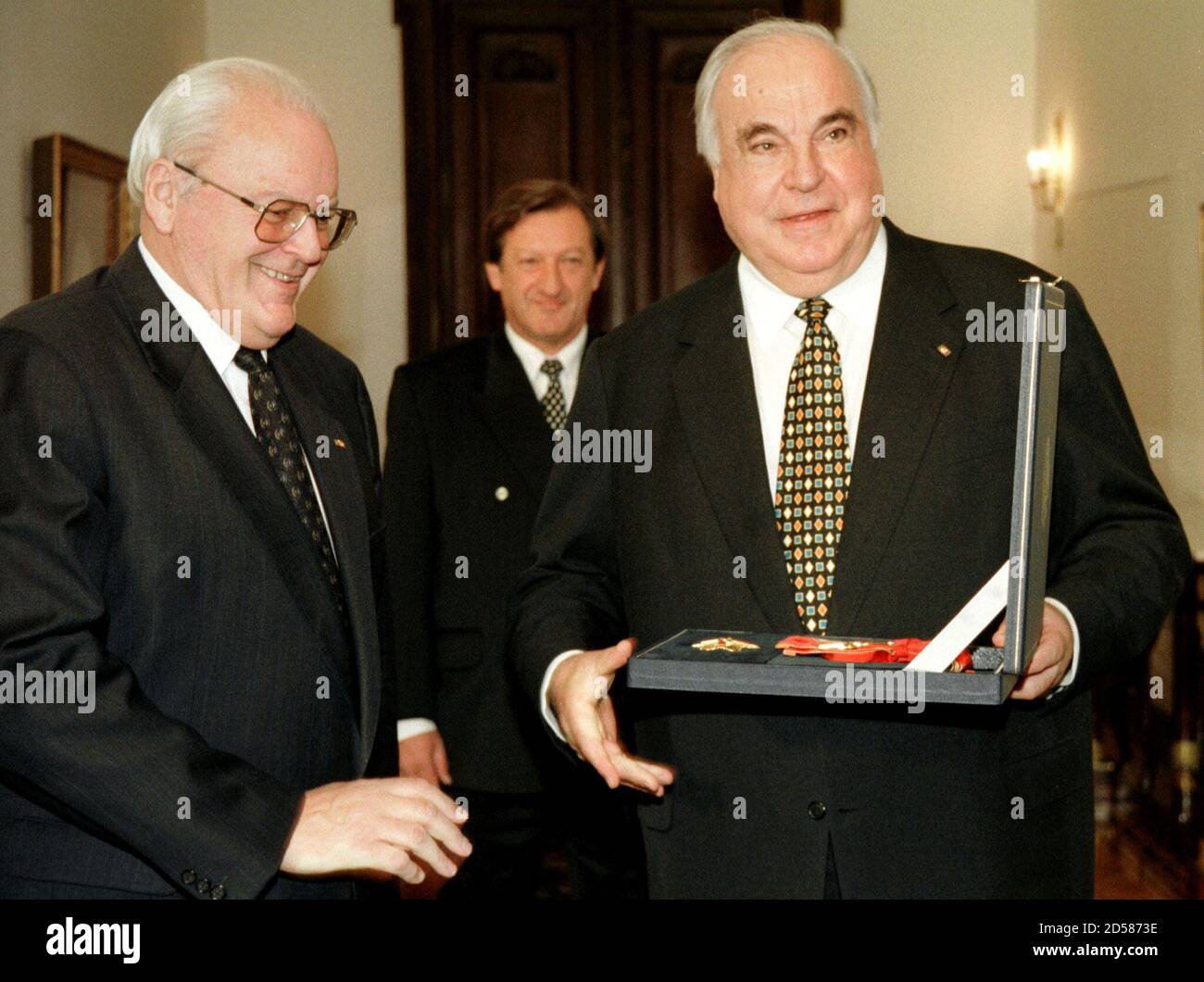 Helmut Kohl Chancellor Federal Germany High Resolution Stock ...