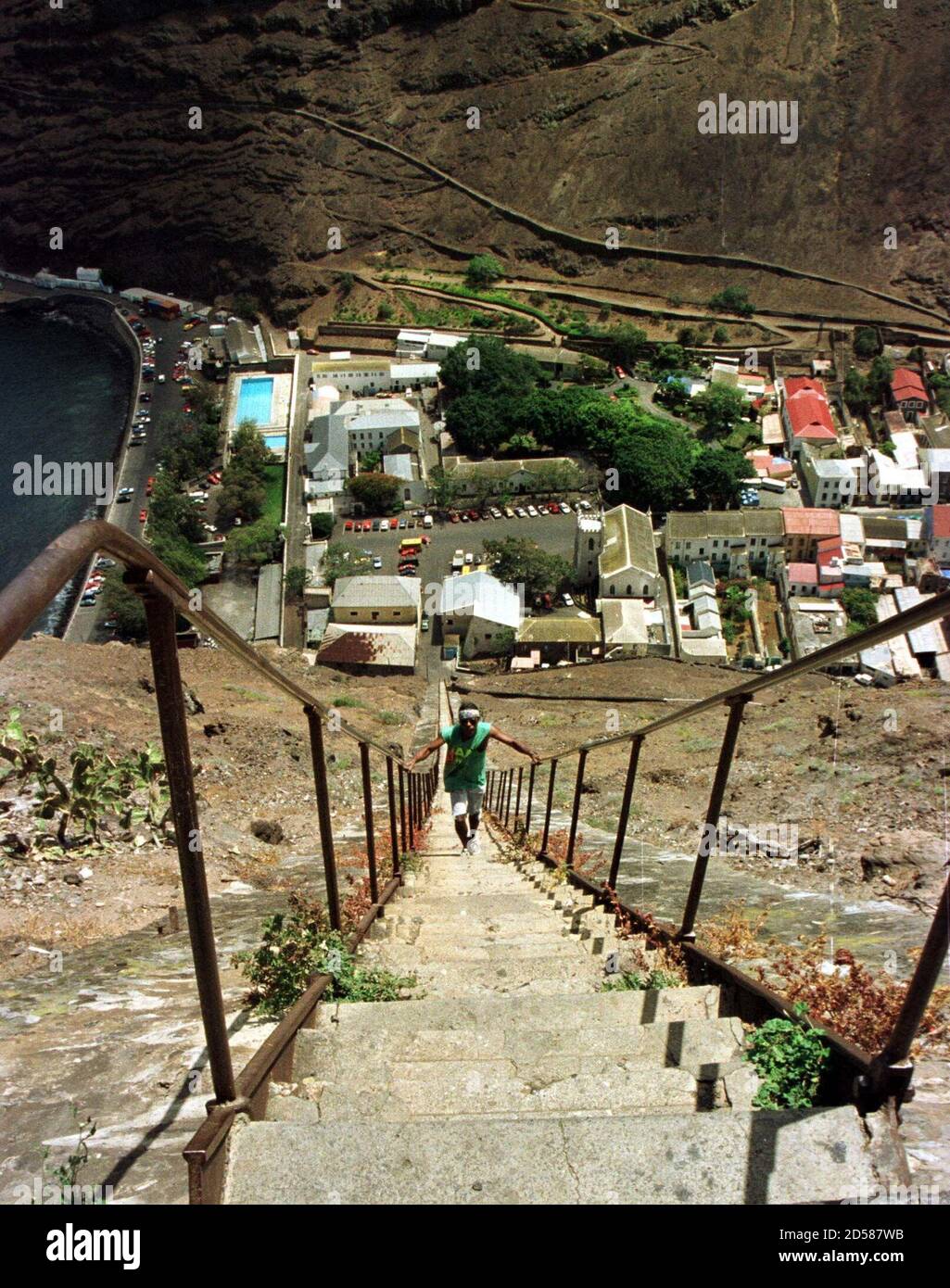St helena jacob's ladder hi-res stock photography and images - Alamy