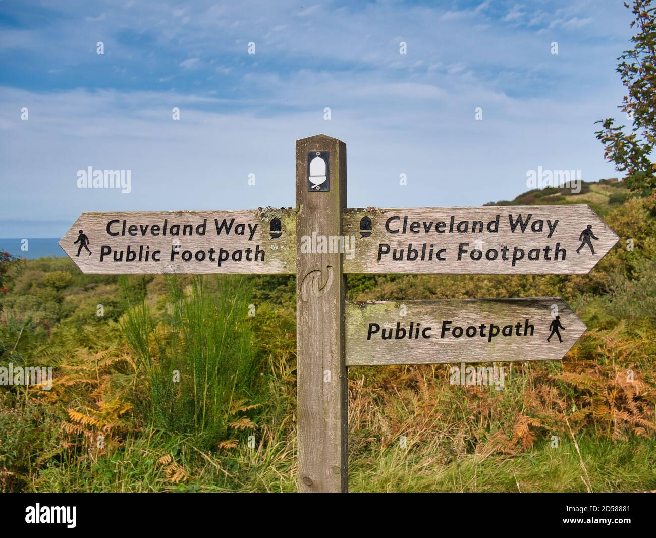 Cleveland way national trail hi-res stock photography and images - Alamy