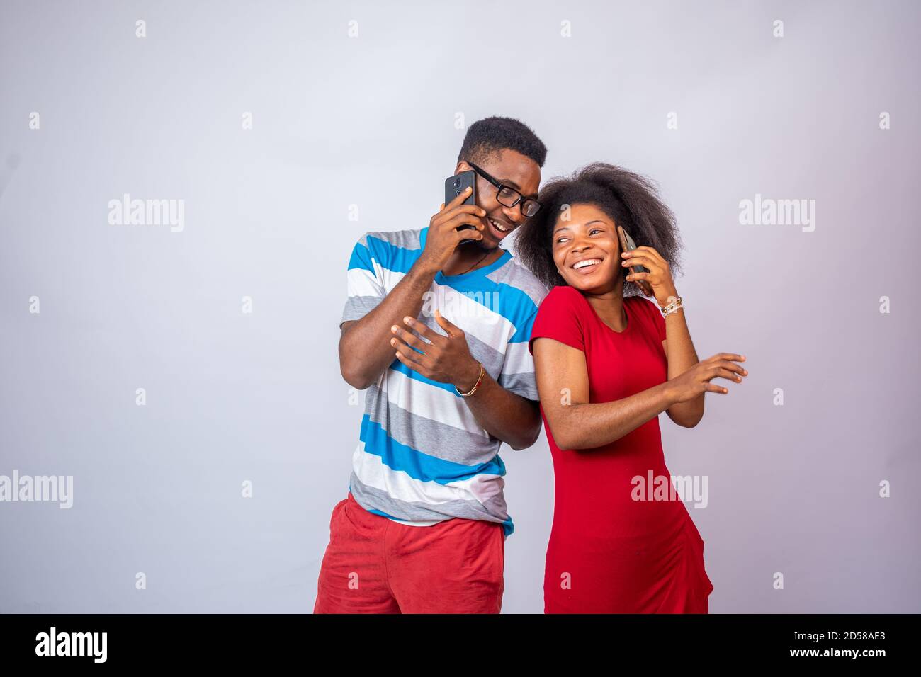 Black guy making phone call hi-res stock photography and images - Alamy