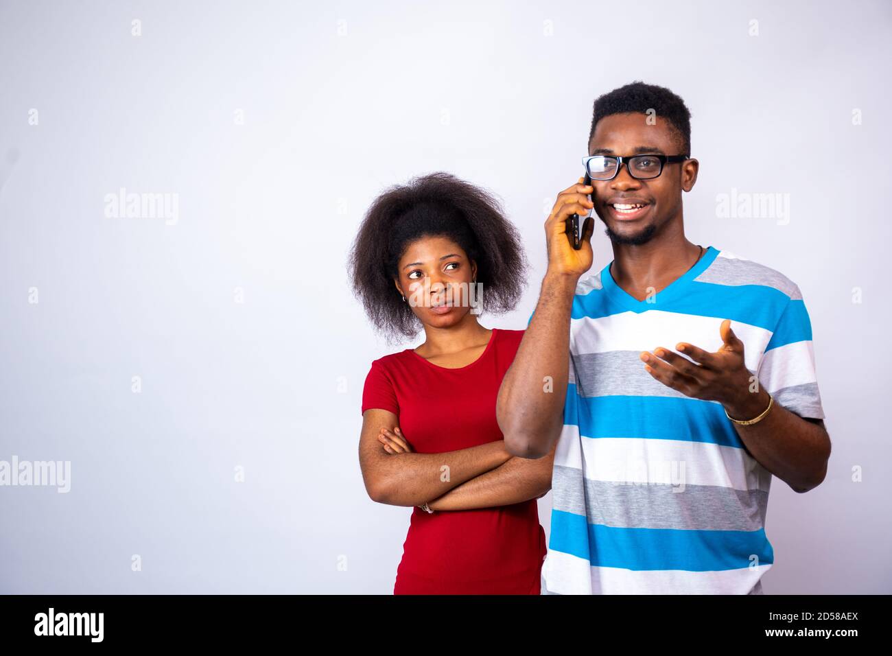 Jealous lady hi-res stock photography and images - Alamy