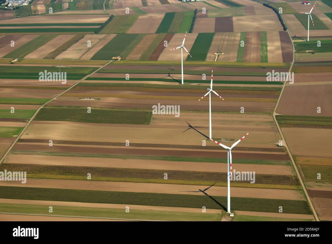 Wind turbine in a rural area near Vienna in Austria Stock Photo - Alamy
