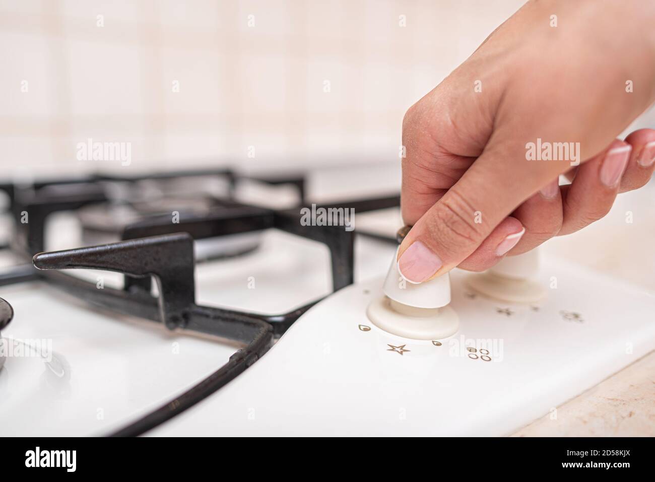 Person cooking with kitchen door open hi-res stock photography and ...