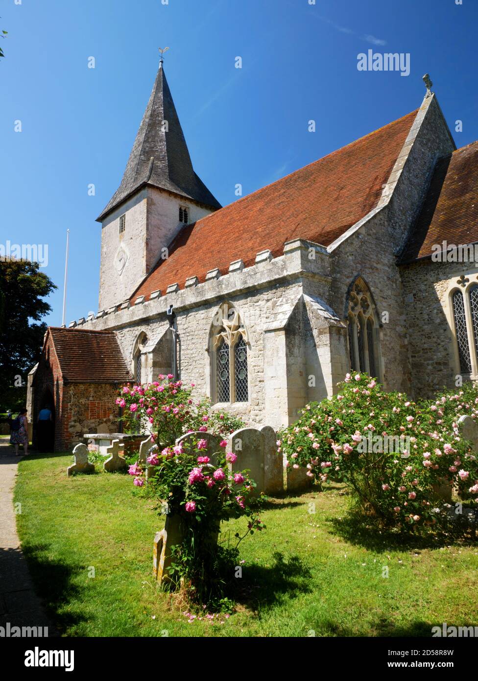 Holy trinity one of oldest churches in sussex hi-res stock photography ...