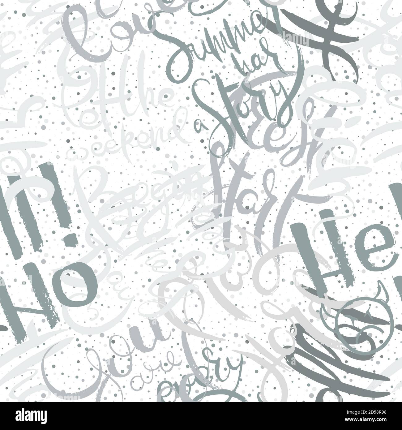 Graffiti background seamless pattern. Hand style tagging. Vandal vector ...