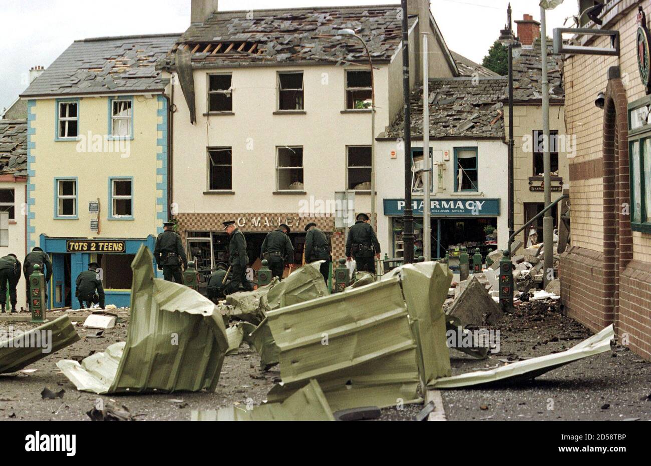 Irish army officers hi-res stock photography and images - Alamy