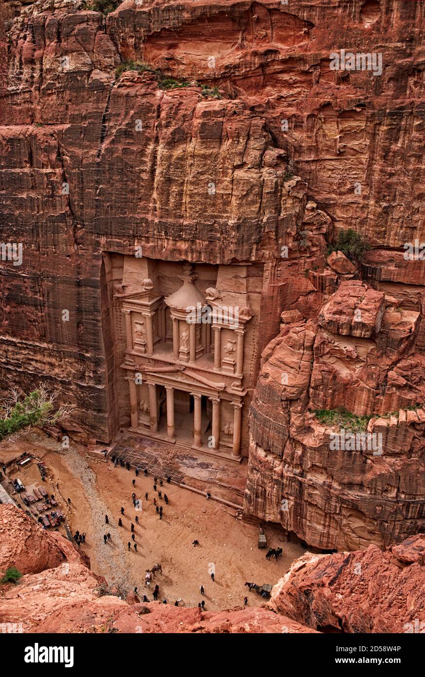 Petra jordan aerial hi-res stock photography and images - Alamy