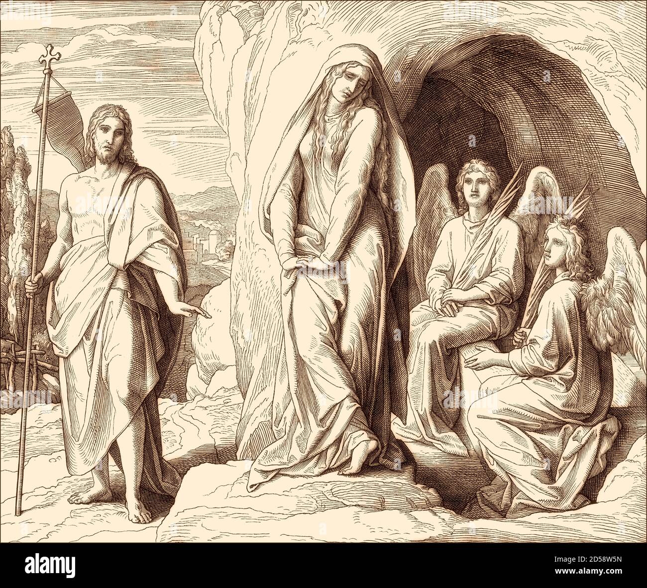 Mary Magdalene Resurrection Jesus High Resolution Stock Photography and ...