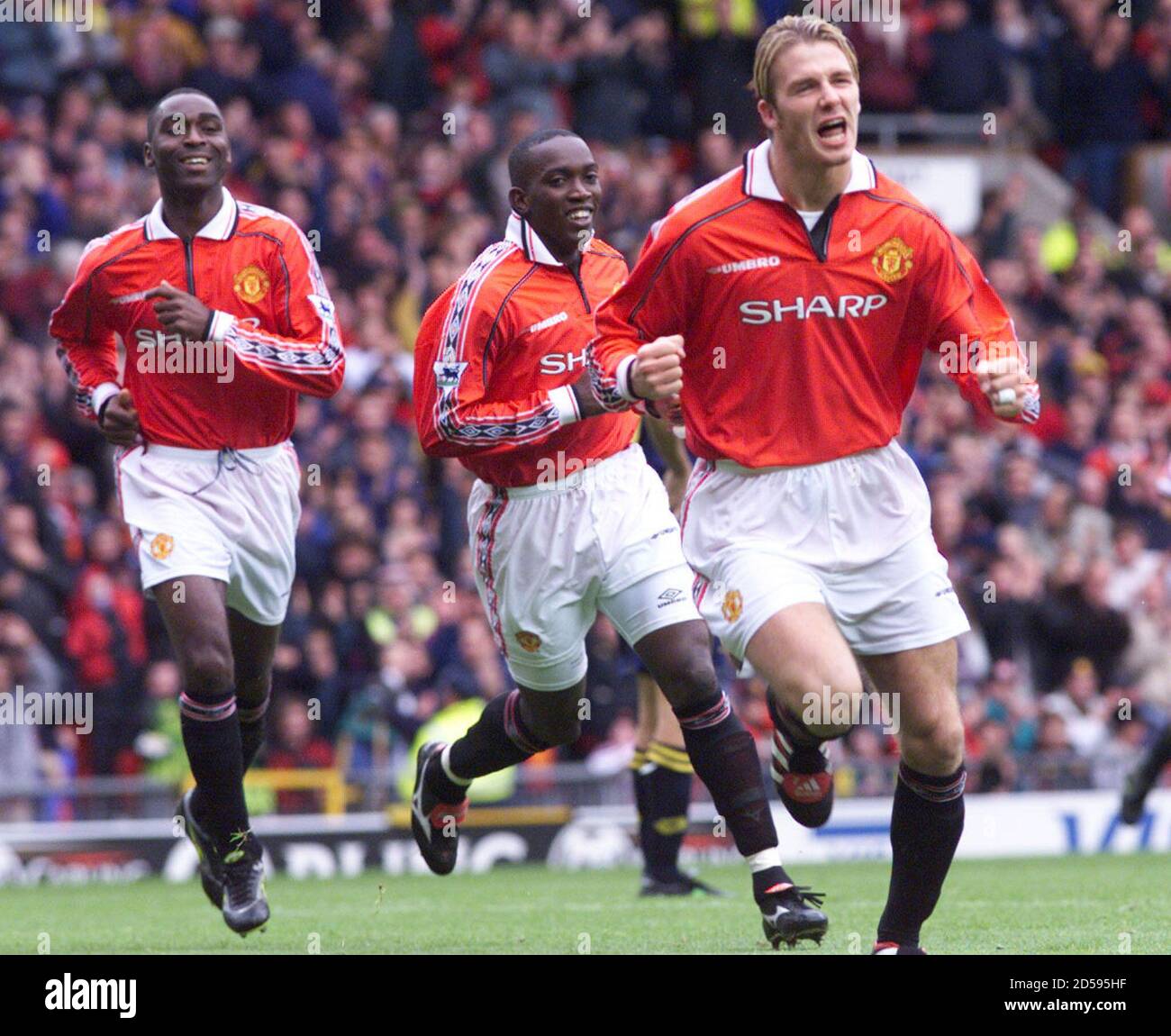 Andy cole and dwight yorke hi-res stock photography and images - Alamy